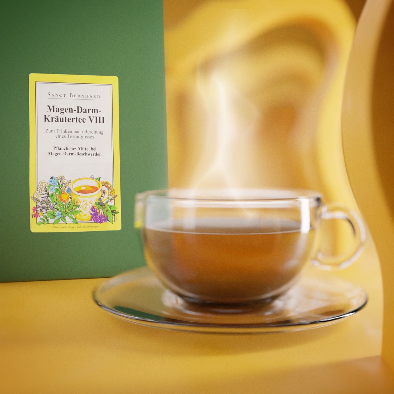 Gastrointestinal Herbal Tea VIII » Buy online now | Sanct Bernhard