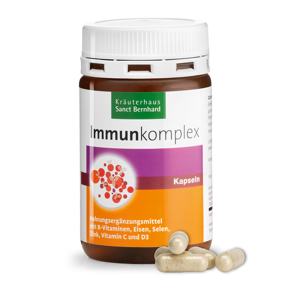 Immune Complex Capsules » Buy securely online now | Sanct Bernhard