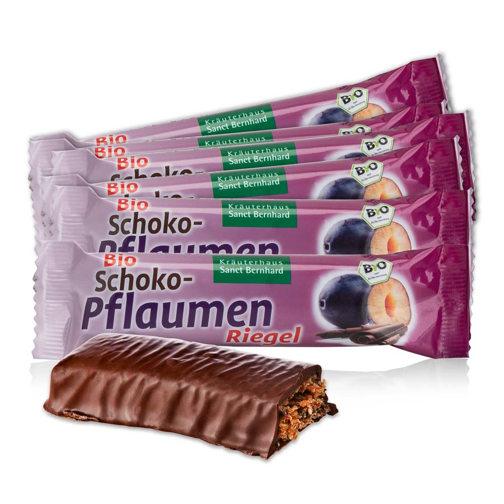 Organic Chocolate-plum-bar » Buy securely online now | Sanct Bernhard