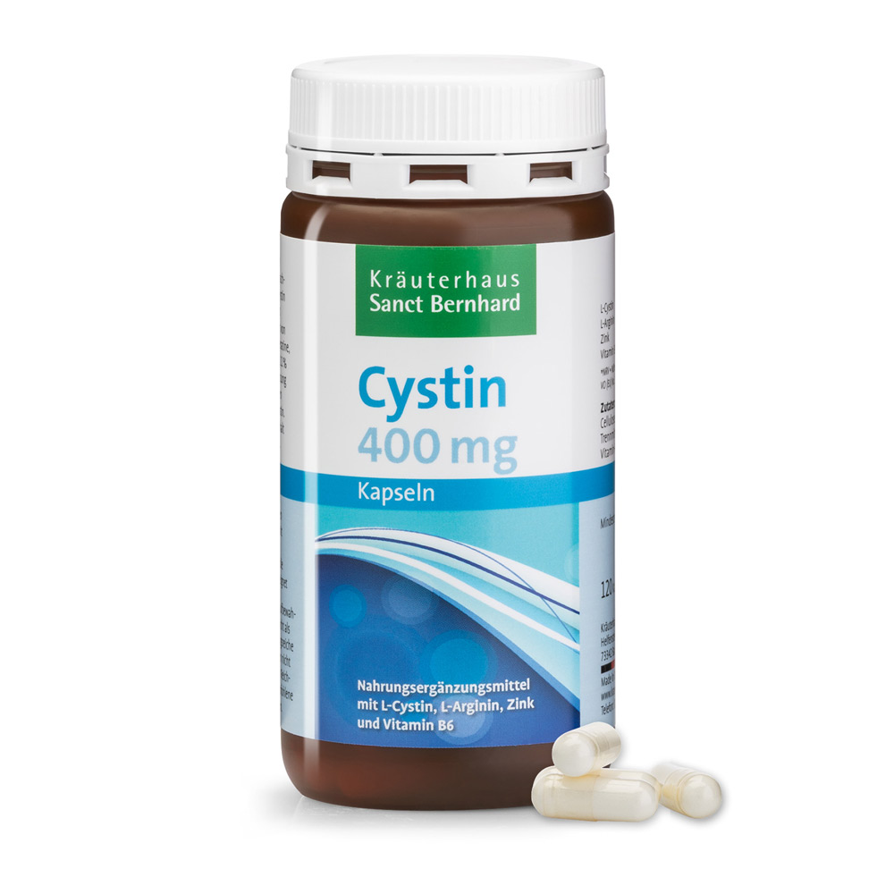Cystine-Capsules | experiences and product ratings | Sanct Bernhard
