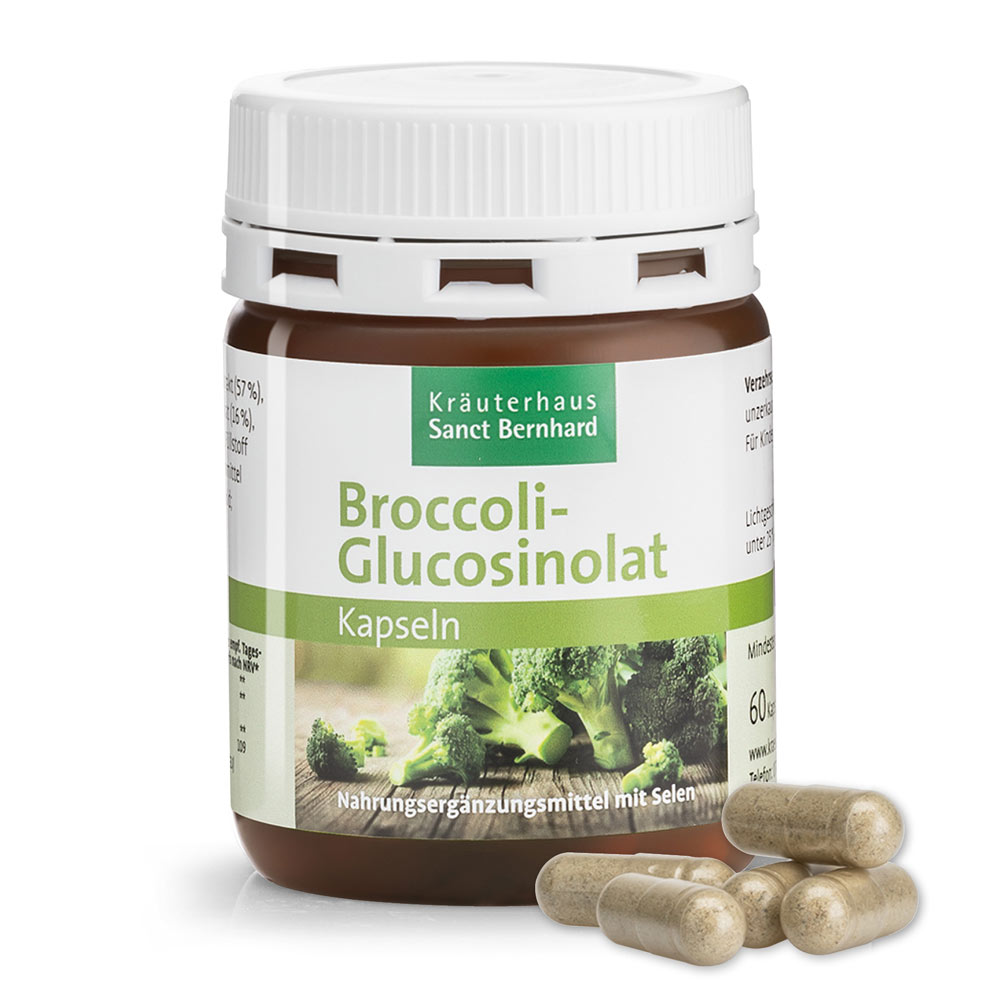Broccoli Glucosinolate-Capsules » Buy online now | Sanct Bernhard