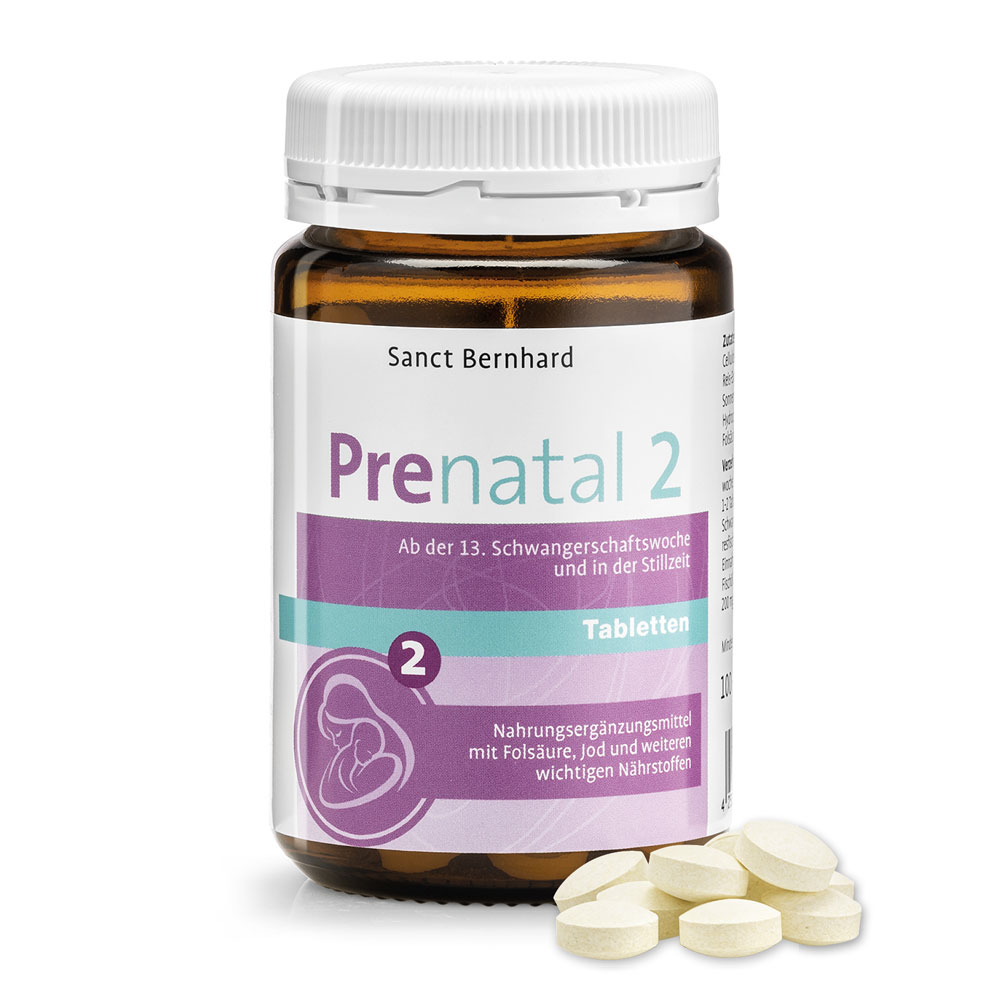 Prenatal 2 Tablets » Buy securely online now | Sanct Bernhard