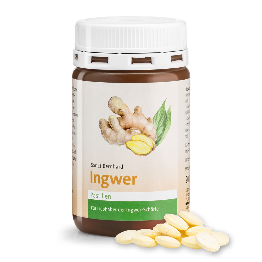 Ginger Lozenges » Buy securely online now | Sanct Bernhard