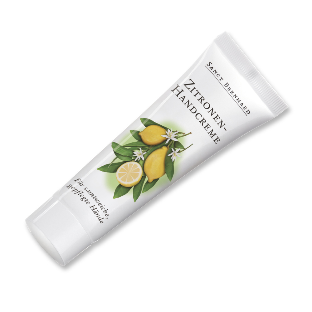 Lemon Hand Cream 25 ml » Buy securely online now | Sanct Bernhard