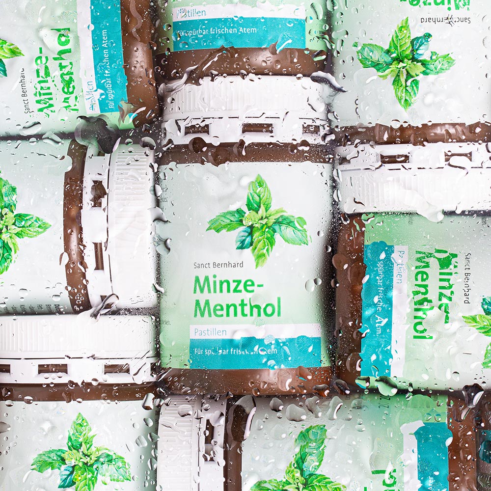 Mint-Menthol-Lozenges » Buy securely online now | Sanct Bernhard