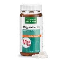 Magnesium 400 supra Capsules » Buy securely online now | Sanct Bernhard